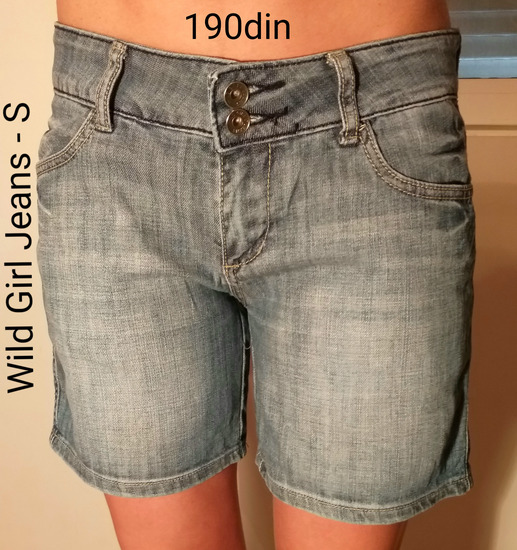 Wild Girl Jeans ženski teksas šorts S/36