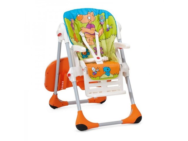 Stolica Chicco hranilica Polly 2 u 1 Wood Friends