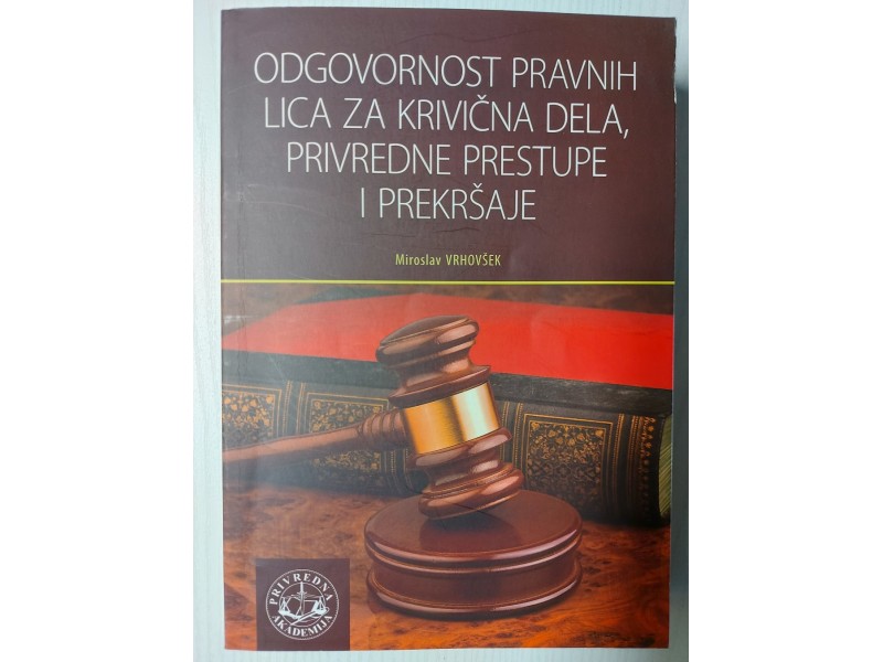 Odgovornost pravnih lica za krivična dela