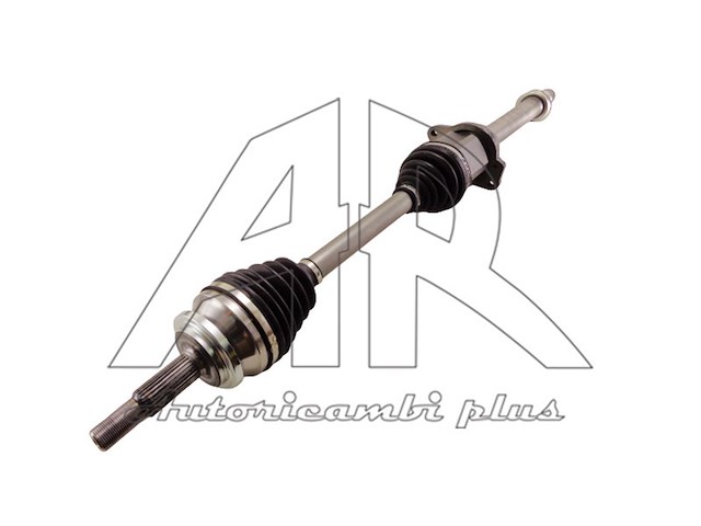 TO-8-366 Polusovina desna Toyota Rav 4 III 2.0 16V L=660 Automatic Transmission-zameski rezervni deo