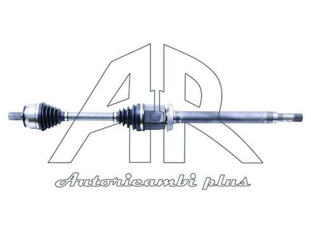 VO-8-710 Poluosovina Volvo S60 II-Volvo S80 II-Volvo V70 III-Volvo V60 Manual transmission-zamenski rezervni deo
