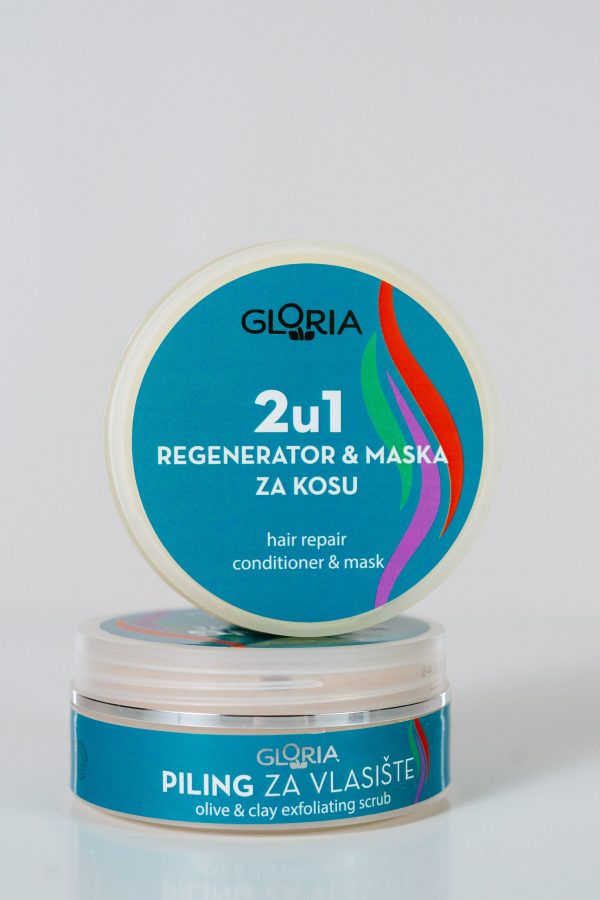 Gloria 2u1 maska i regenerator za kosu 200ml