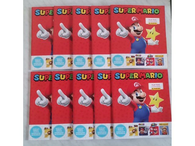 10 praznih albuma Super Mario