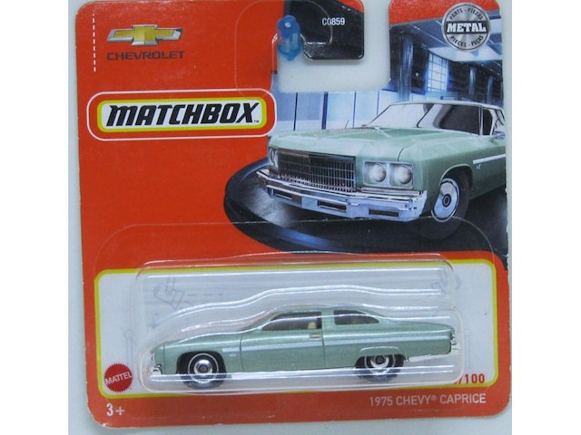 matchbox chevrolet caprice `75