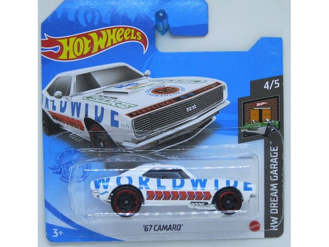 hot wheels chevrolet camaro `67