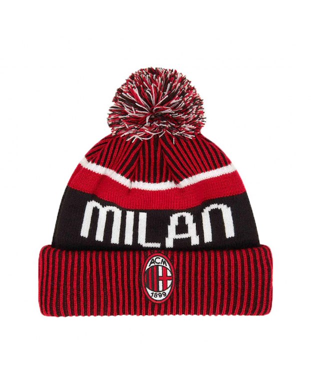 NEW ERA X AC MILAN BOBBLE BEANIE