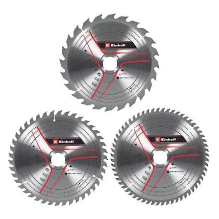 Einhell SET reznih listova TCT 250x30x2,4 T24/42/60