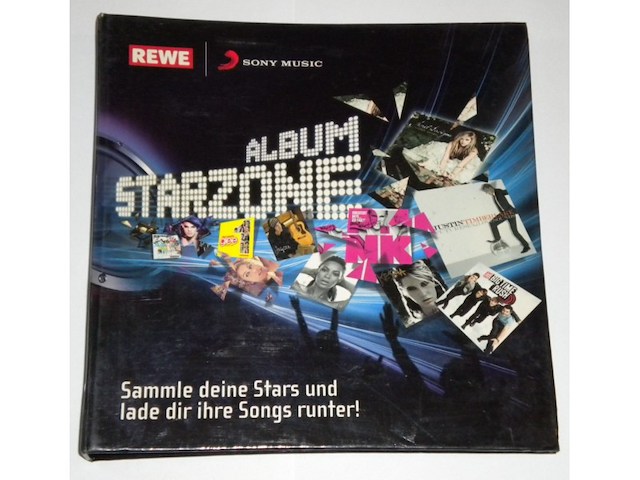 (A) Album sa karticama `Starzone` (Rewe)