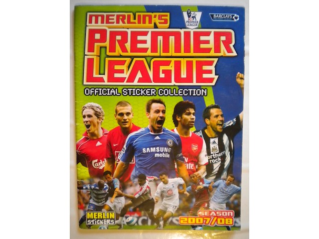 (A) Album `Premier League 2007/2008`