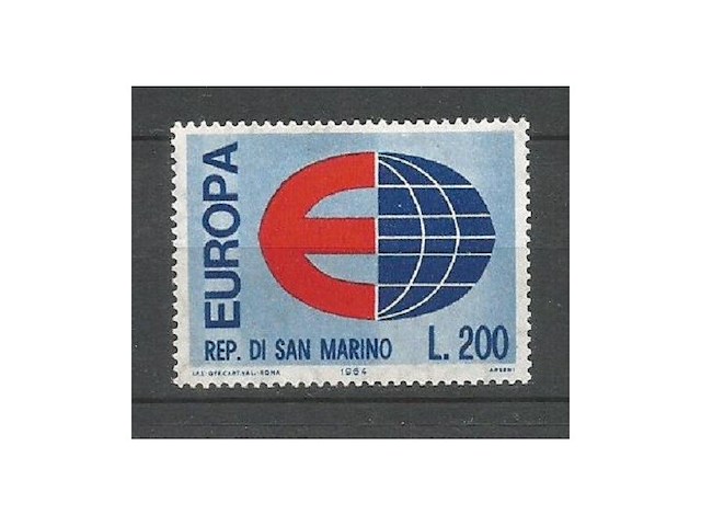 San Marino 1964. EVROPA CEPT cista