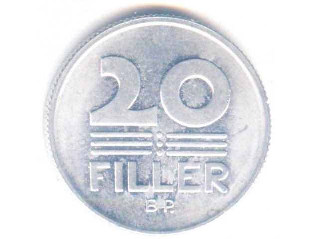 Madjarska 20 Filler 1989