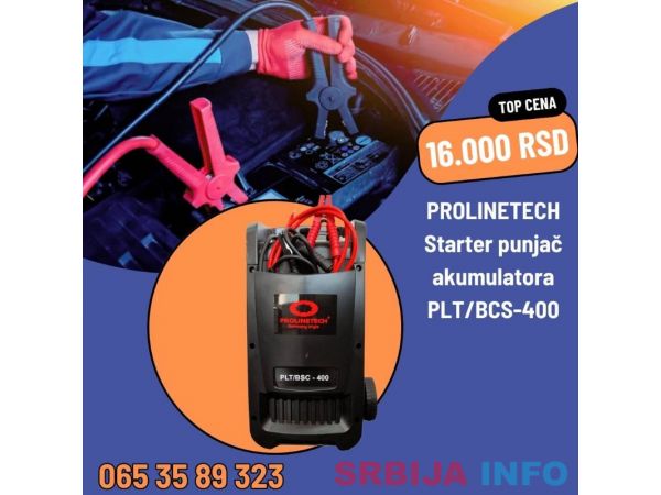 PROLINETECH Starter punjač akumulatora PLT/BCS-400