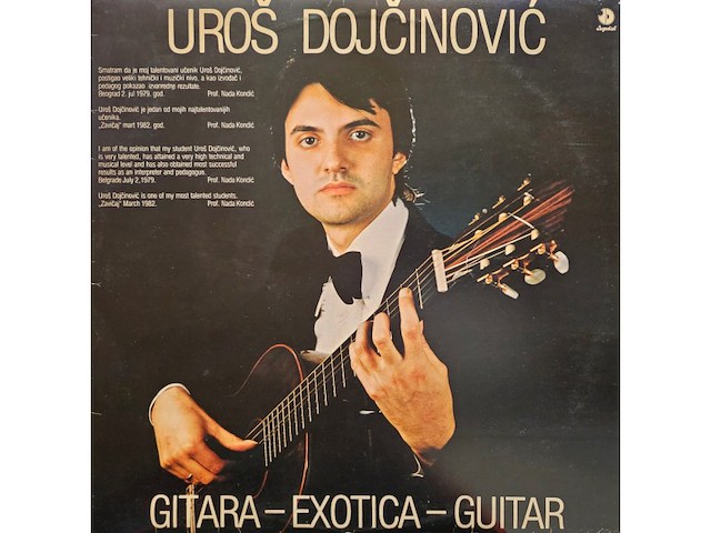 Uroš Dojčinović ‎– Gitara - Exotica - Guitar,LP