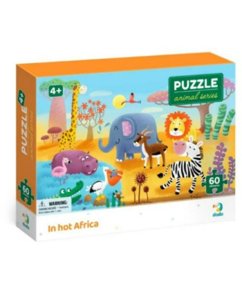 Dodo puzzle za decu u Toploj Africi 60 elemenata - A066215