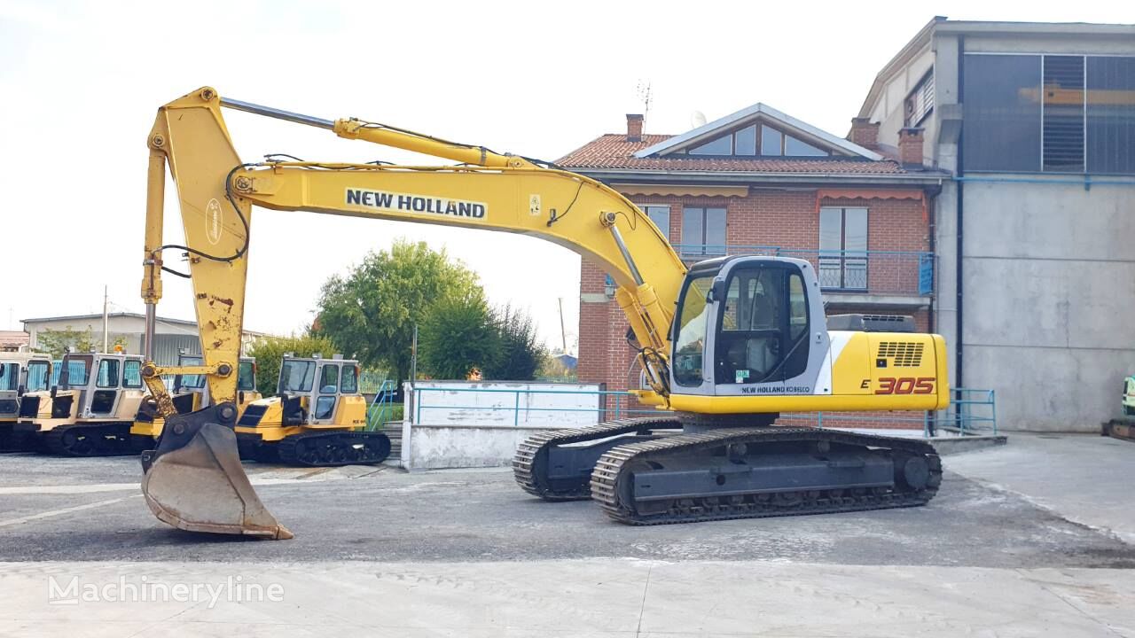 New Holland E305 bager guseničar