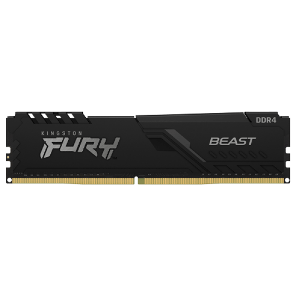 RAM DDR4 8GB 3200MHz Kingston Fury Beast Black KF432C16BB/8