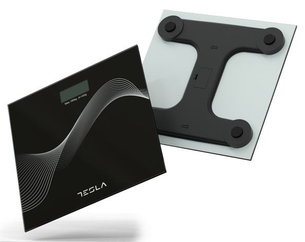 Telesna vaga TESLA BS102B 3-180kg/black