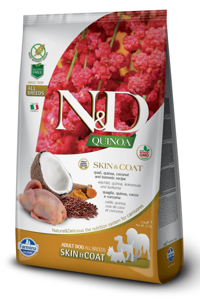 N&D - QUINOA GF | Skin & Coat - Quail