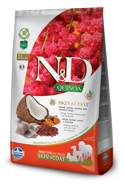 N&D - QUINOA GF | Skin & Coat - Herring