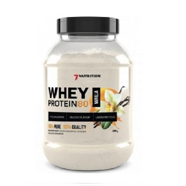 7 NUTRITION WHEY PROTEIN 80 2000gr Vanilla