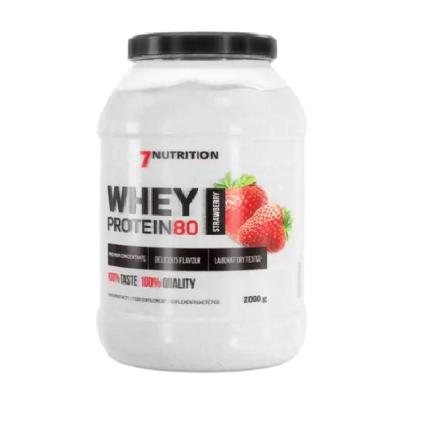 7 NUTRITION WHEY PROTEIN 80 2000gr Strawberry