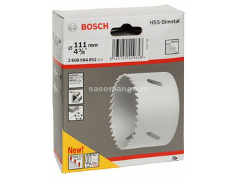 Bosch testera za otvore HSS-bimetal za standardne adaptere 111 mm, 4 3/8" ( 2608584852 )