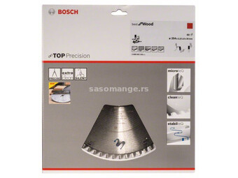 Bosch list kružne testere top precision best za drvo 254 x 30 x 2,3 mm, 60 ( 2608642102 )