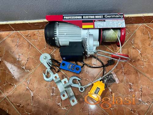 Elektricna dizalica Milwaukee do 1800kg