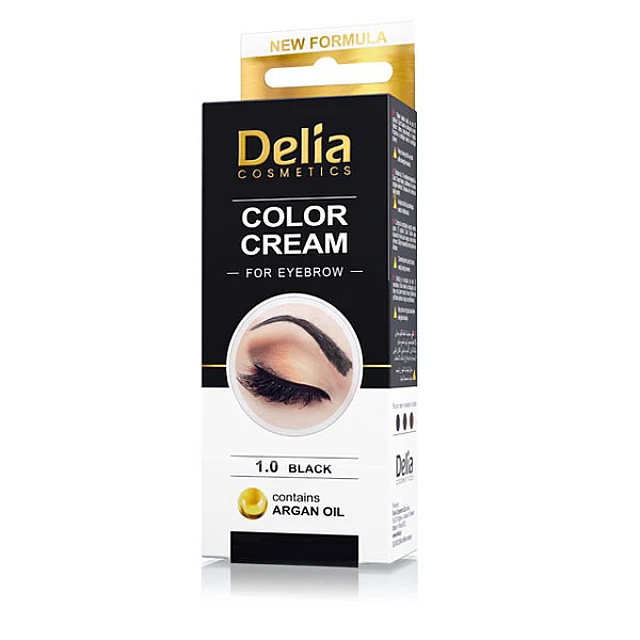 KOLOR KREMA ZA OBRVE SA ARGANOVIM ULJEM 1.0 DELIA 15 ML - DELIA