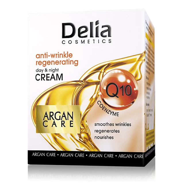 ARGAN CARE Dnevno-noćna krema protiv bora 30+ sa arganom i koenzimom Q10 50 ml - DELIA