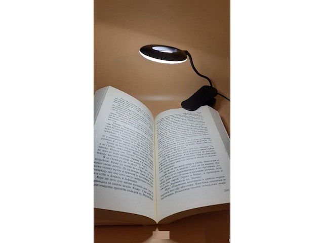 Mini led lampa za čitanje knjiga i putovanje