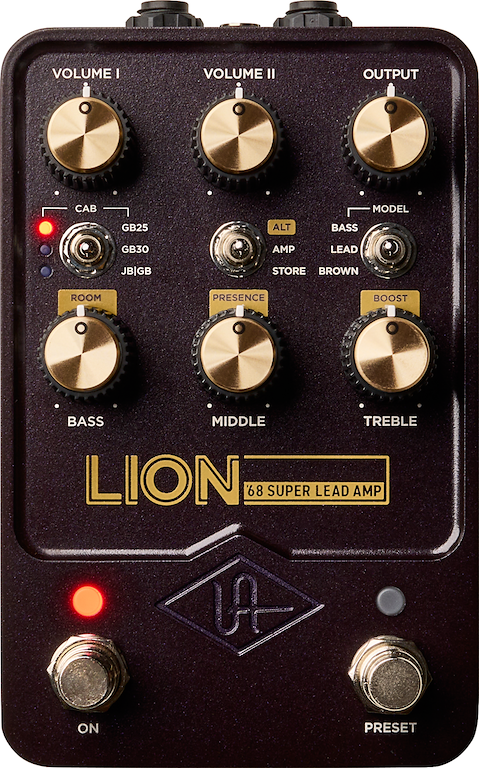 Universal Audio UAFX Lion '68 Super Lead Amp pedala