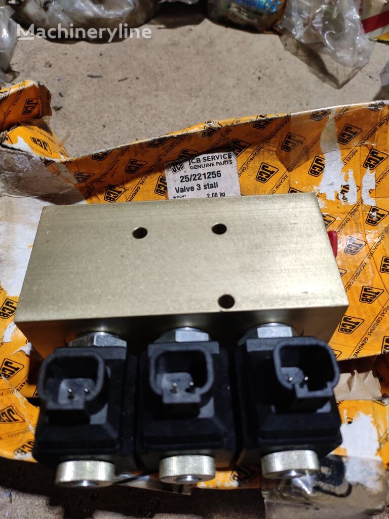 JCB klapan hidravlichnyi Valve 3 station solenoid 25/221256 hidraulični razvodnik za JCB 8080 mini bagera