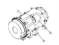 Caterpillar 4572836 kućište filtera za vazduh za Caterpillar bagera
