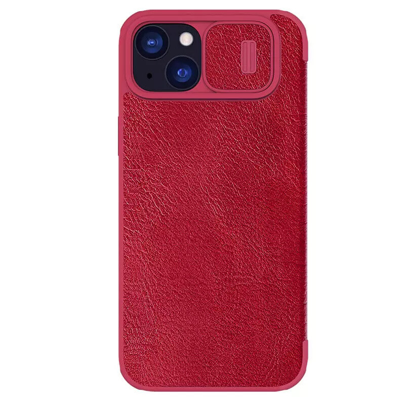 Maskica Nillkin Qin Pro za iPhone 15 Plus 6.7 crvena
