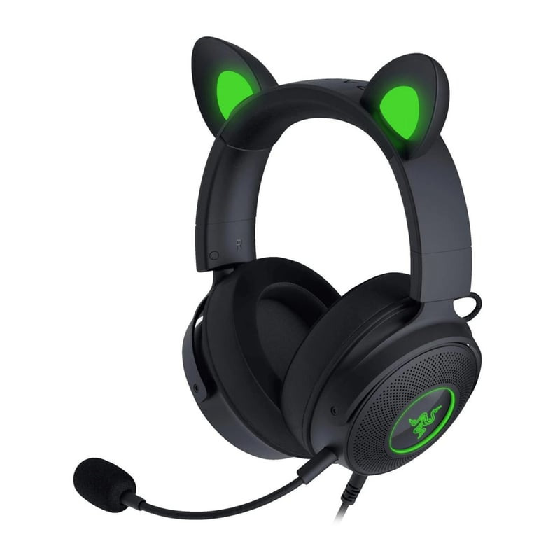 Kraken Kitty V2 Pro – Wired RGB Headset – Black