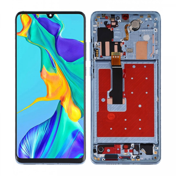 LCD za Huawei P30 PRO + touch screen sky blue SA OKVIROM (OLED)