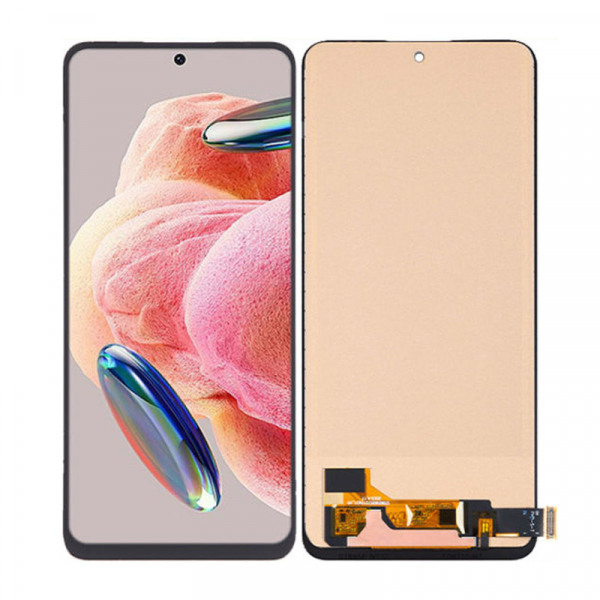 LCD za Xiaomi Redmi Note 12 4G + touch screen crni TFT