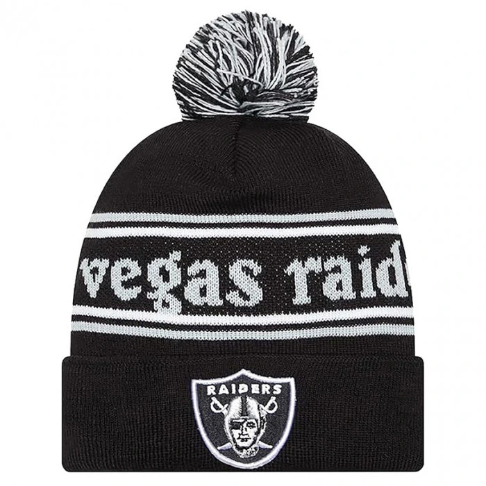 Las Vegas Raiders New Era Marquee Script zimska kapa