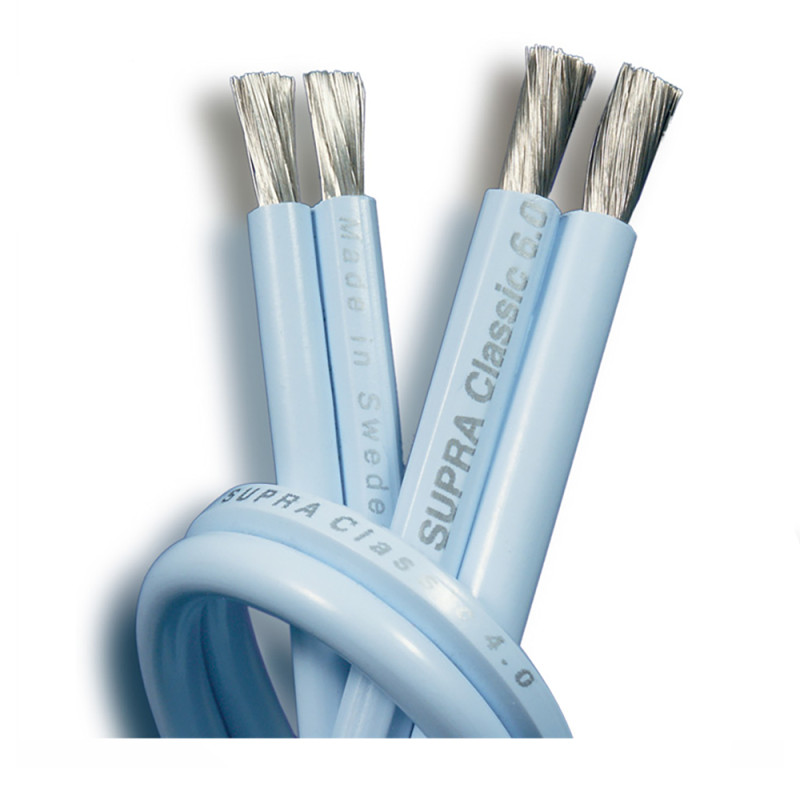 Supra Cables Classic 2x6.0 mm Ice Blue
