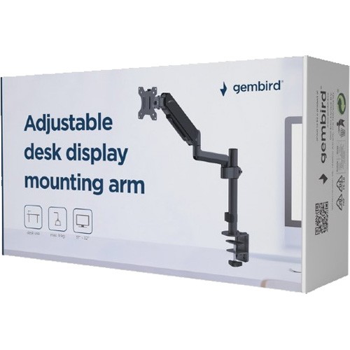 Gembird Podesiva ruka / nosač za montažu monitora 17”-32”, 9 kg | MA-DA1P-01