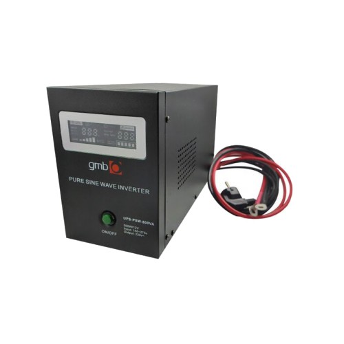 Gembird UPS Sinusni Inverter 800VA, 500W, 220V/12V bez baterije | UPS-PSW-800VA