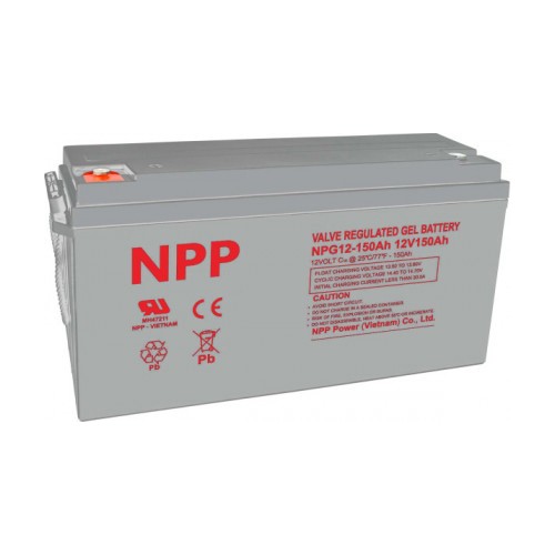 Gembird NPG12V-150Ah NPP Power AGM GEL punjiva baterija