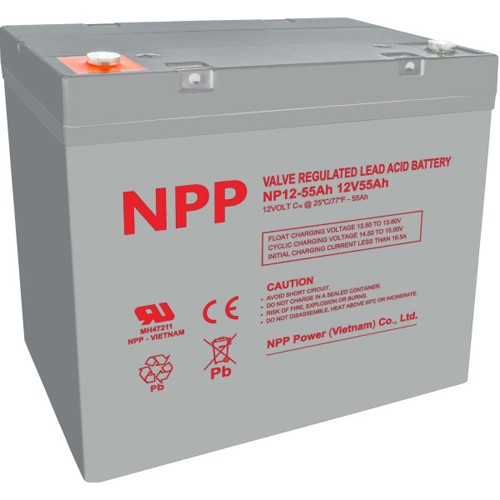Gembird NPG12V-55Ah NPP Power AGM GEL punjiva baterija
