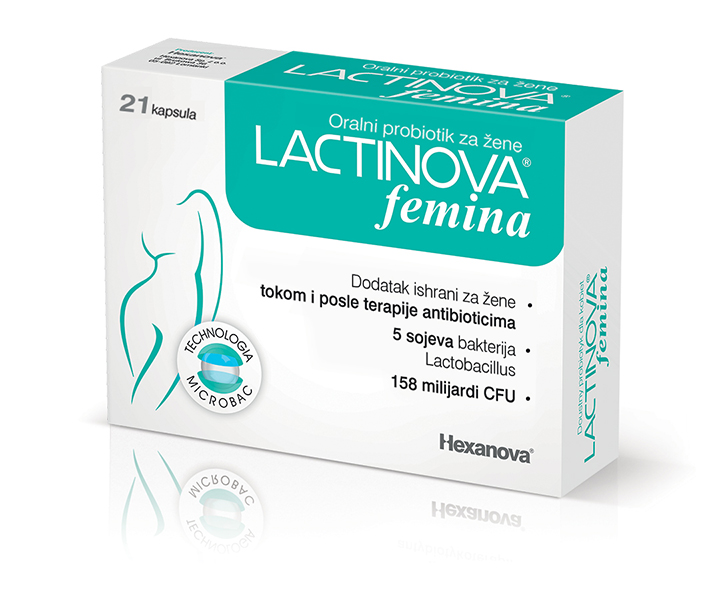 Lactinova femina 21 kapsula