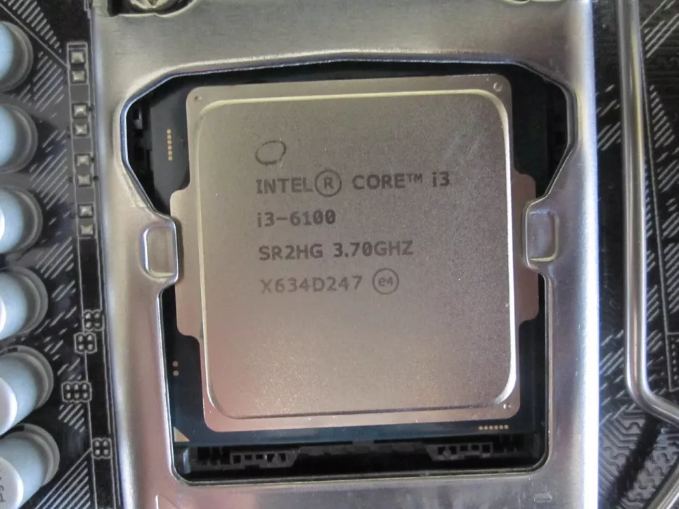 i3 6100 Intel 1151 procesor