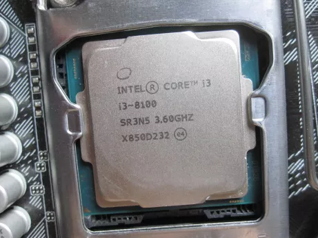 I3 8100 Intel 1151 procesor