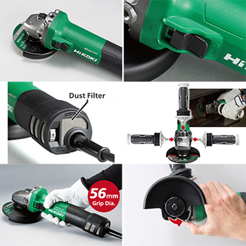 HIKOKI ugaona brusilica 125mm G13VE2-WQZ
