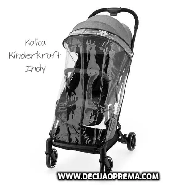 Kolica za bebe Kinderkraft INDY Grey