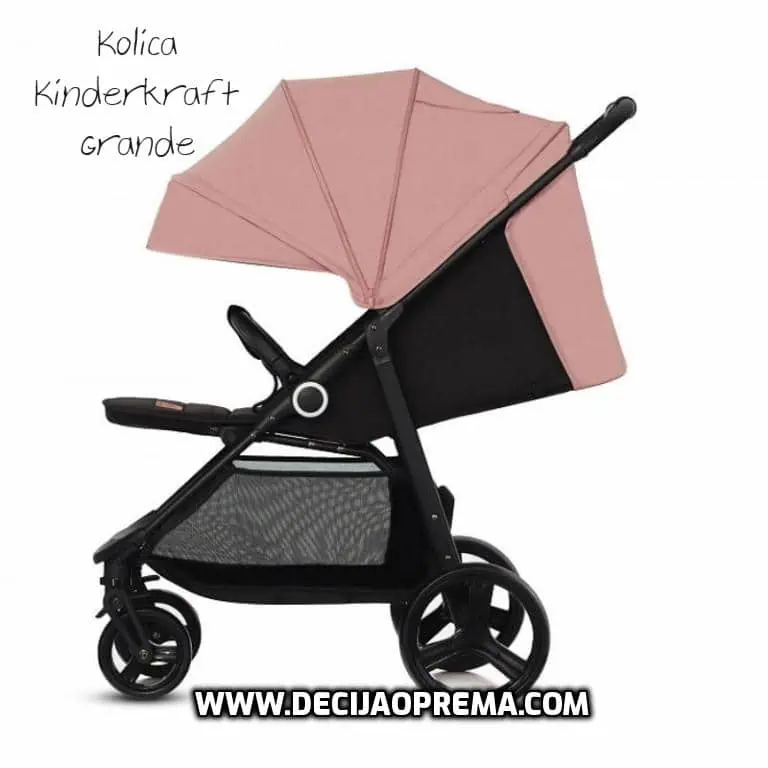 Kolica za bebe Kinderktaft Grande Plus Pink